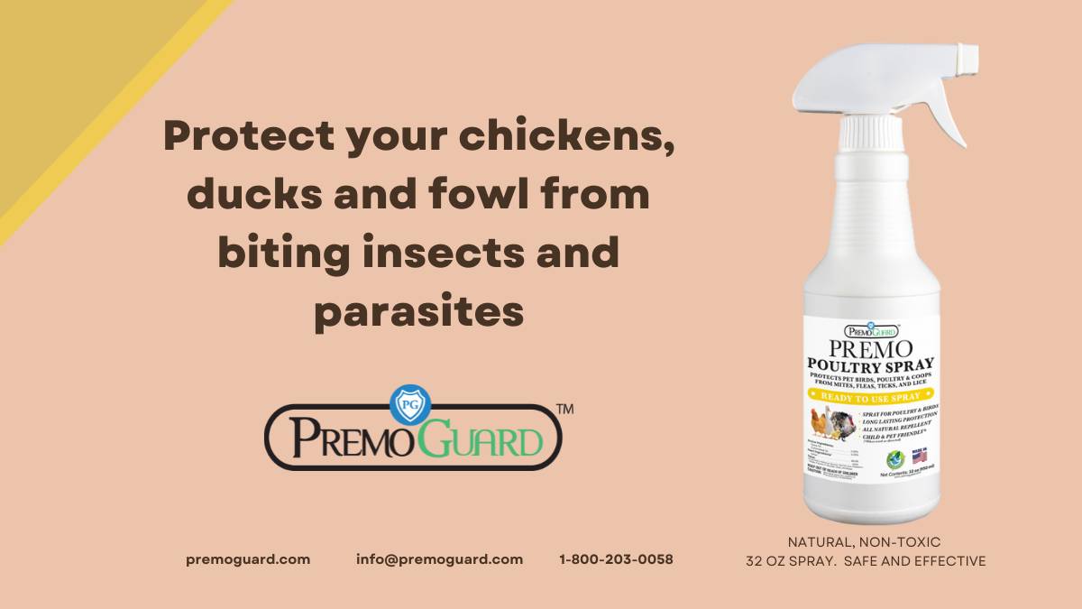 Poultry pests, such as mites and fleas, can be a major problem for chi ...