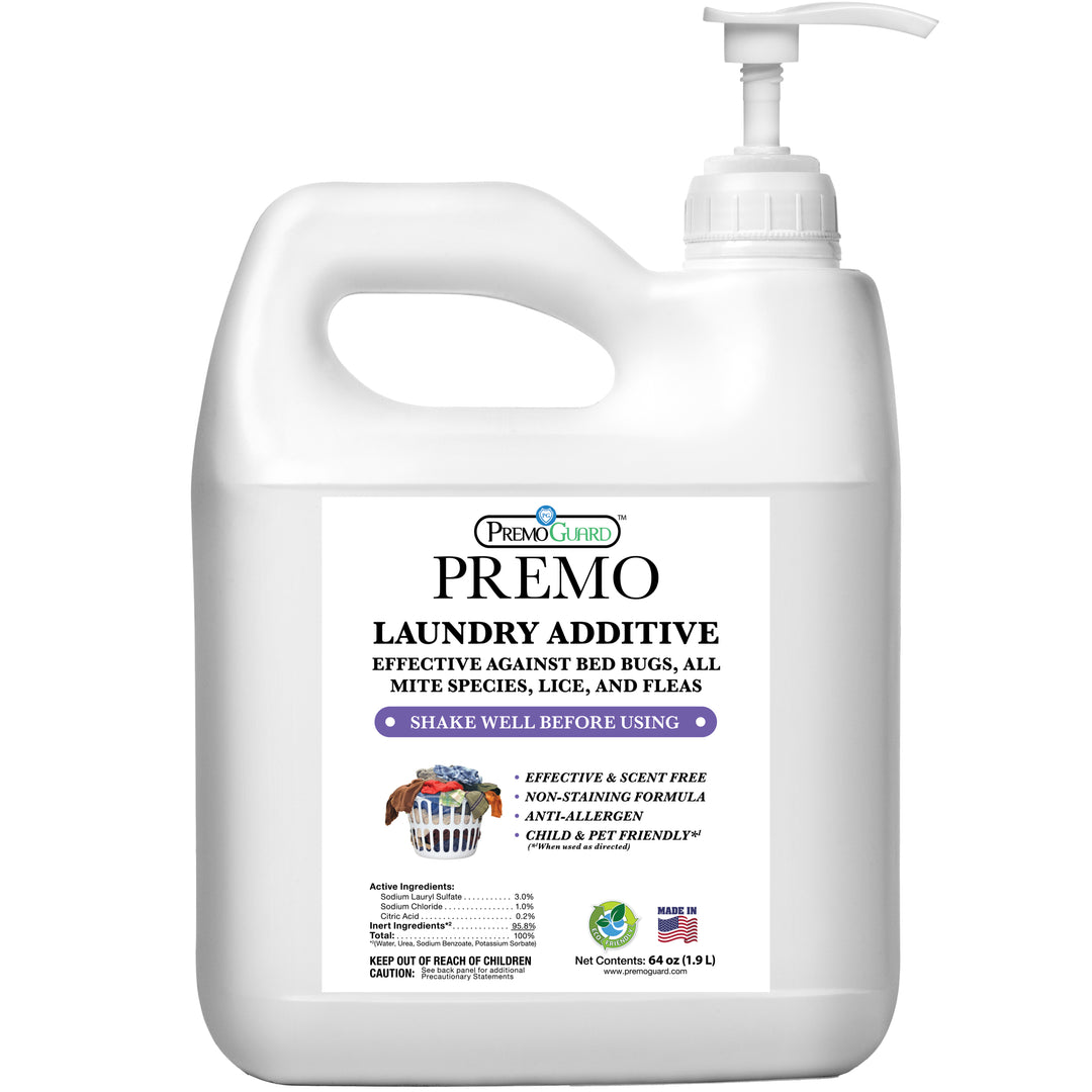 Bed Bug & Mite Killer Laundry Additive - 64 oz - All Natural Non-Toxic ...