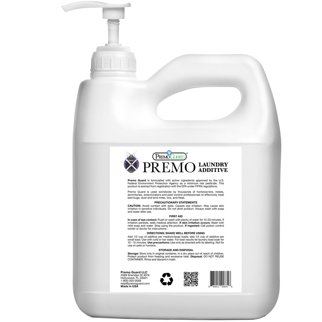 Bed Bug & Mite Killer Laundry Additive - 64 oz - All Natural Non-Toxic ...