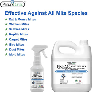Mite Killer Spray 16 oz – By Premo Guard – Premo Natural Products